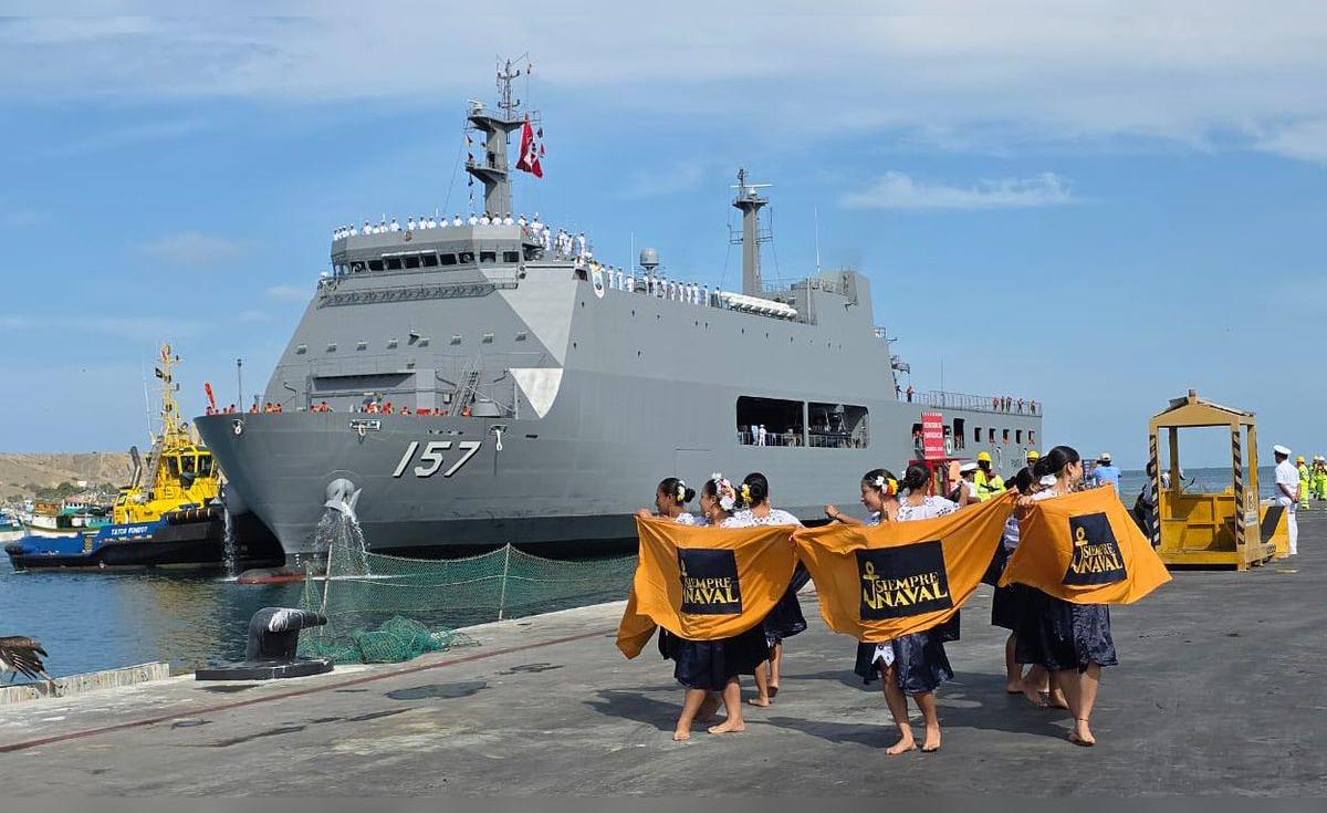 Ceremonia de arribo en Paita: llegan las unidades navales “Paita” y ...
