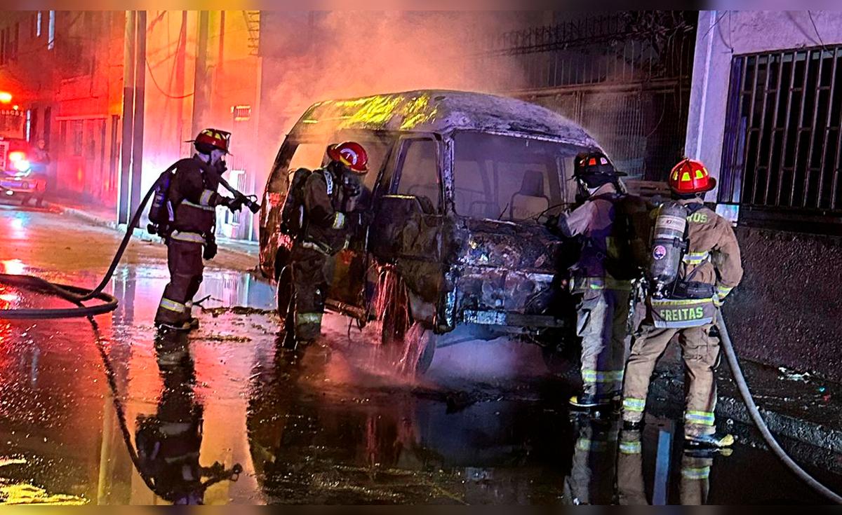 Extorsionadores incendian combi en Callao: choferes pagaban cupos de ...