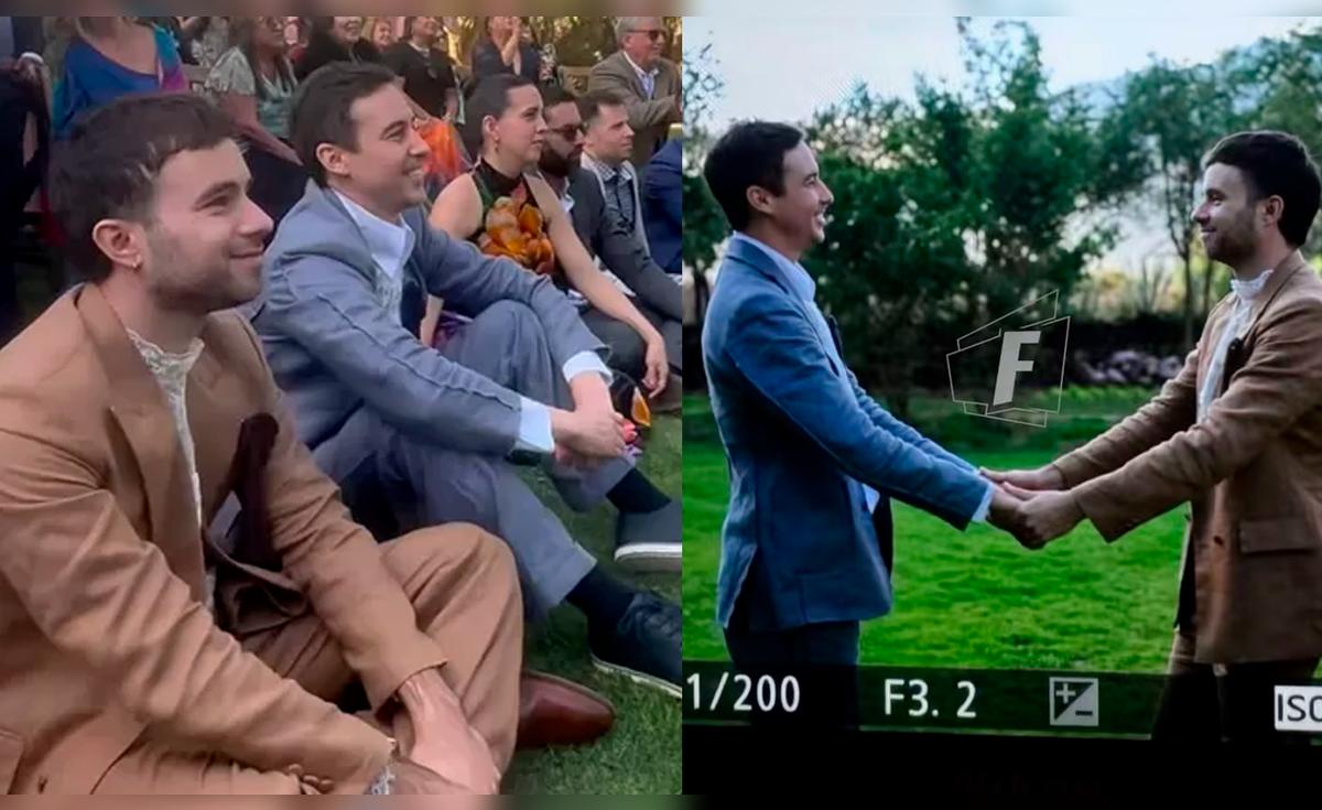 Revelan románticos videos de la boda secreta de Bruno Ascenzo y Adrián ...