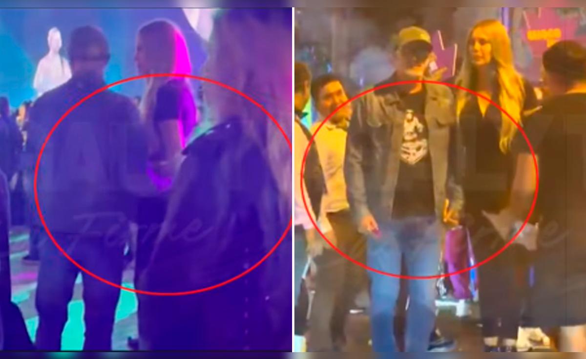 Carlos Alcántara y Laura Huarcayo son ampayados muy cariñosos durante ...