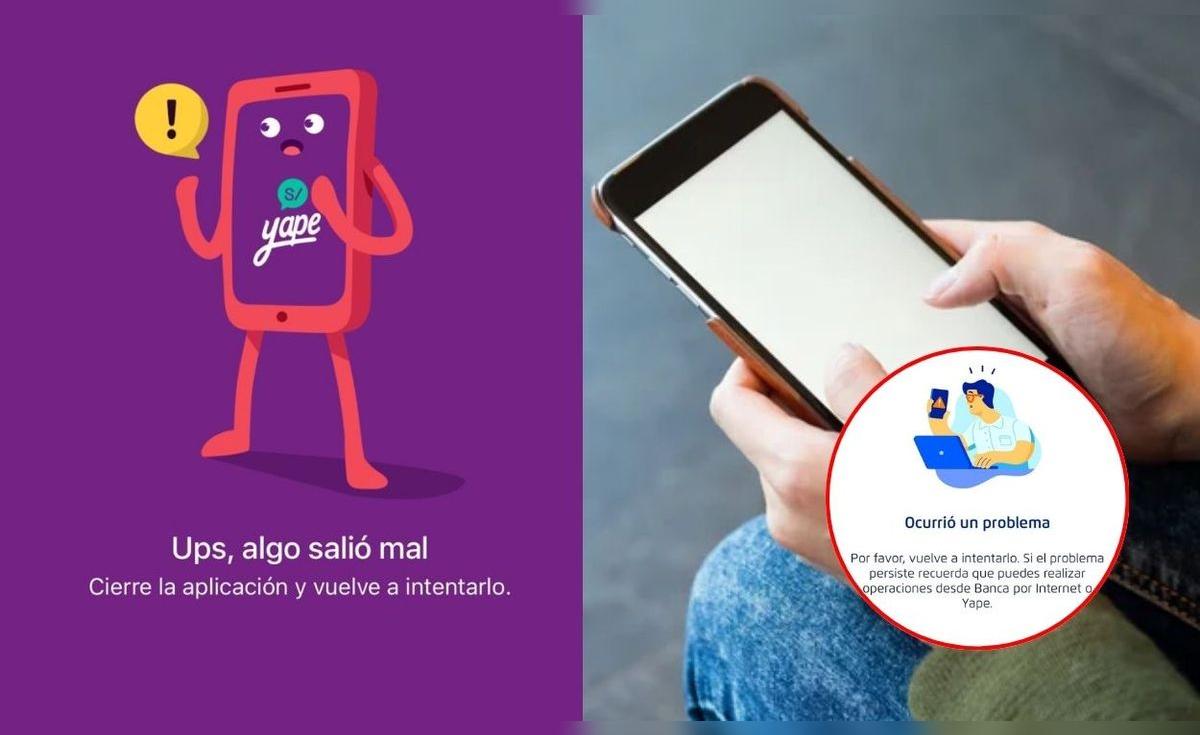 Usuarios reportan redes la caída la app del Yape y BCP: habrían ...