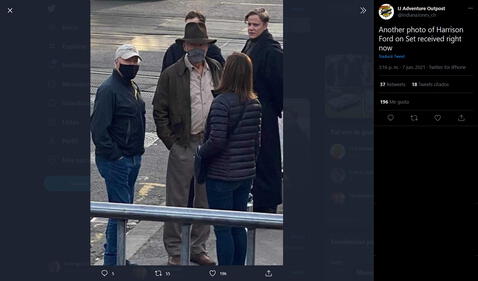 Indiana Jones 5: filtran imagen de Harrison Ford vestido de su icónico personaje | Cine y series ...