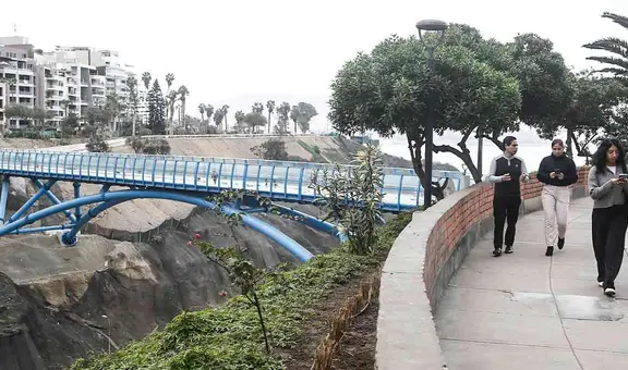Inauguran puente turístico Miraflores-Barranco en medio de protestas ...
