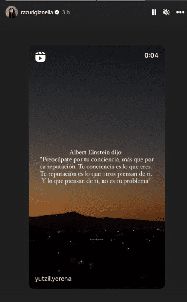 Rodrigo Cuba AMPAY | El curioso mensaje en redes de Gianella Razuri, la modelo que viene siendo ...