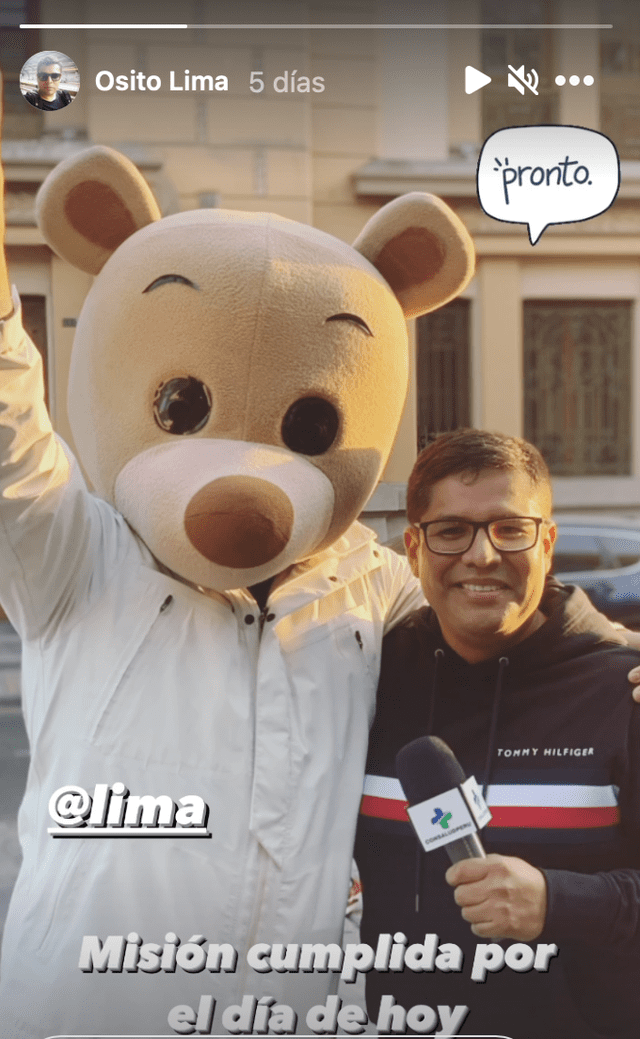 Osito Lima tendrá su primer programa de televisión | Espectáculos | La ...