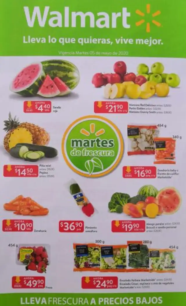 Walmart folleto martes de frescura: dónde ver cuáles son las ofertas y ...