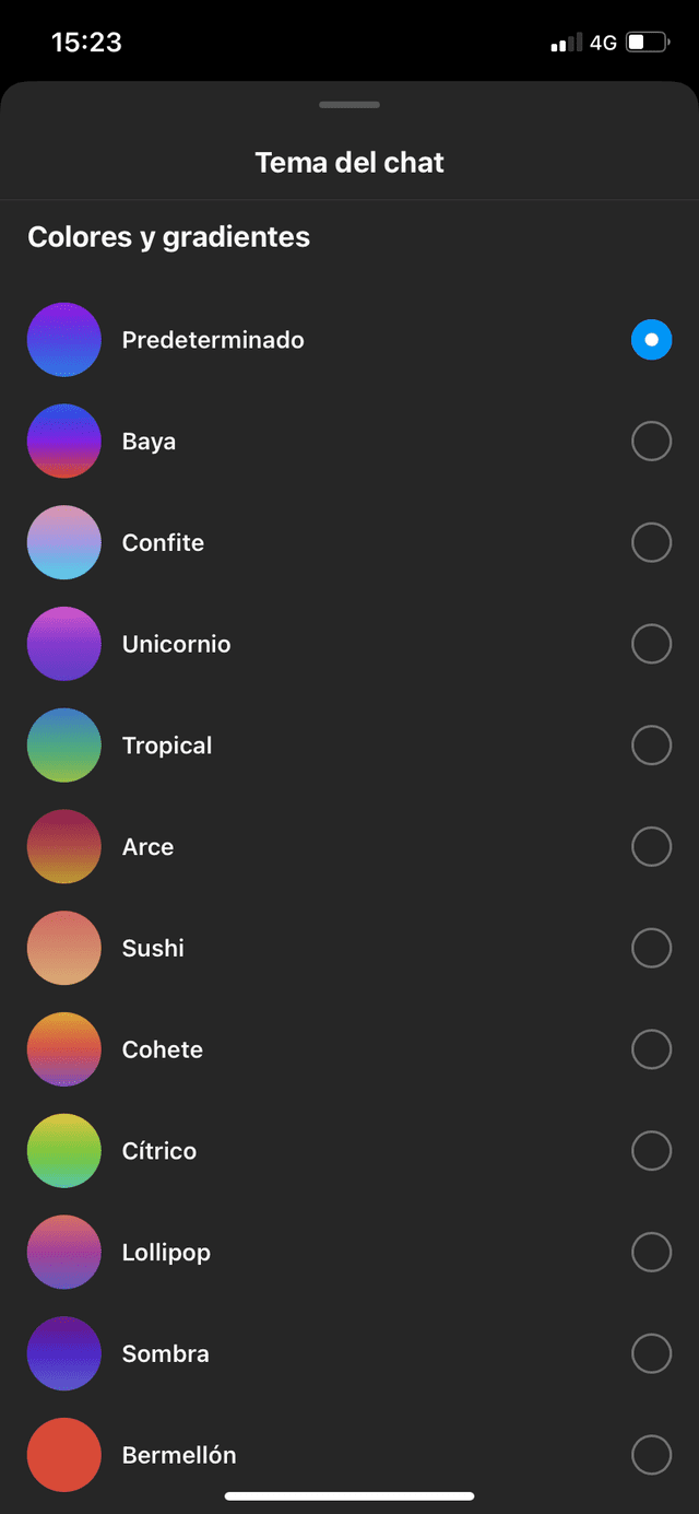 Instagram: así funciona el truco para personalizar los chats con tus ...