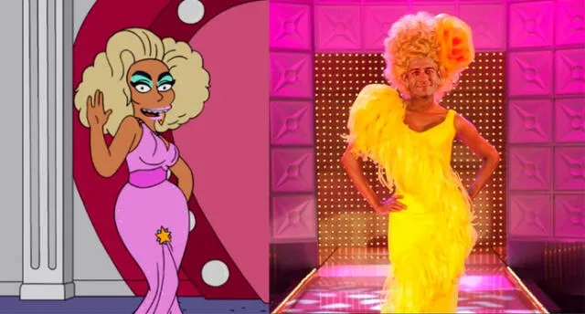 Los Simpson: RuPaul transformará a Homero y a Marge en drag queens ...