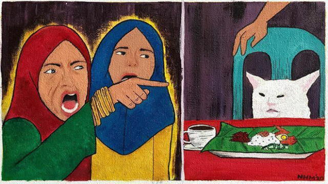 Twitter viral: convierten a meme ‘Me dijiste que’ en una obra de arte y ...