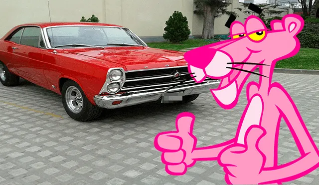 Facebook viral: Peruano "tunea" su auto inspirado en la Pantera Rosa y ...