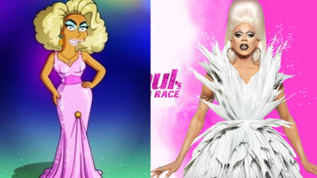 Los Simpson: RuPaul transformará a Homero y a Marge en drag queens ...