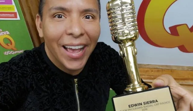 Edwin Sierra de aniversario con espacio radial Cumbias y Risas ...