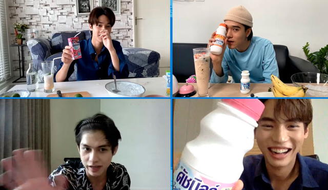 F4 Thailand: Bright, Win, Dew y Nani tuvieron fallas de conexión durante live | Cultura Asiática ...