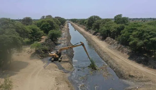 Piura: trabajos de descolmatación del dren 1308 presentan un avance del ...