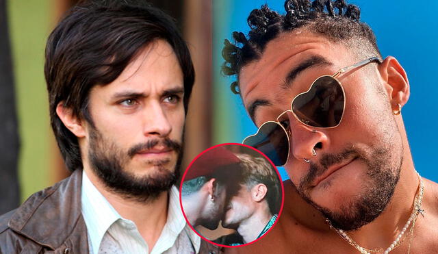 Bad Bunny y Gael García Bernal se besan apasionadamente para nueva película: filtran fotos del ...