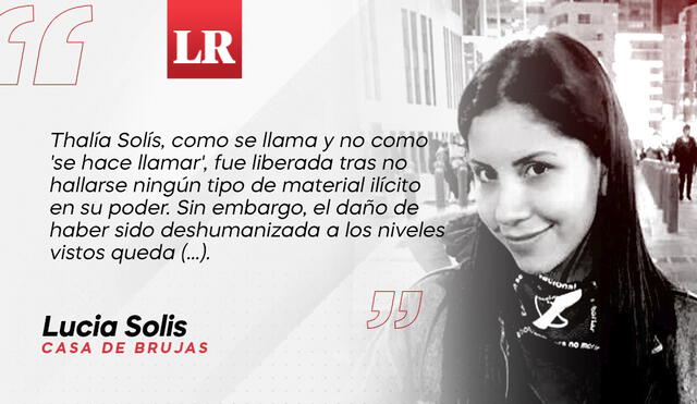 Thalía, por Lucia Solis | Opinión | La República