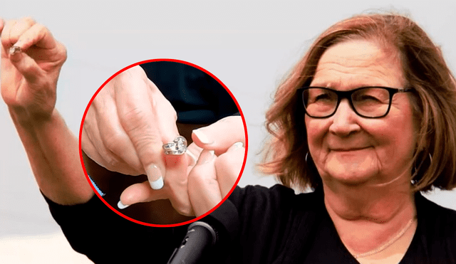 Mary Strand | Mujer recupera su anillo de boda 13 años después de que ...