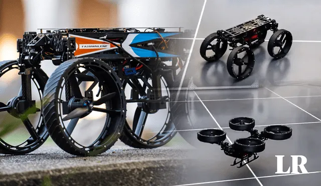 Crean el primer robot ‘transformer’ que se mueve por tierra y aire ...