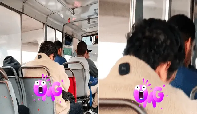TikTok viral | Captan a hombre viajando en bus con un sensor antirrobo ...