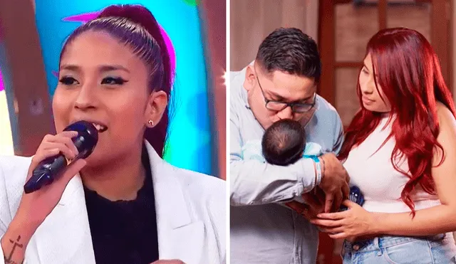 Azucena Calvay reaparece tras dar a luz a su primer bebé: Estoy contenta y despierta toda la noche