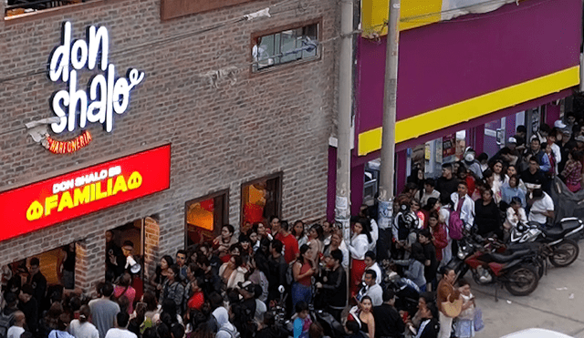 ¡Impresionantes colas por apertura de Don Shalo! | Publirreportajes ...