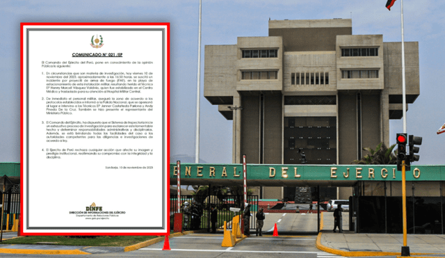 Militar del Ejército dispara a su compañero en estacionamiento del ...