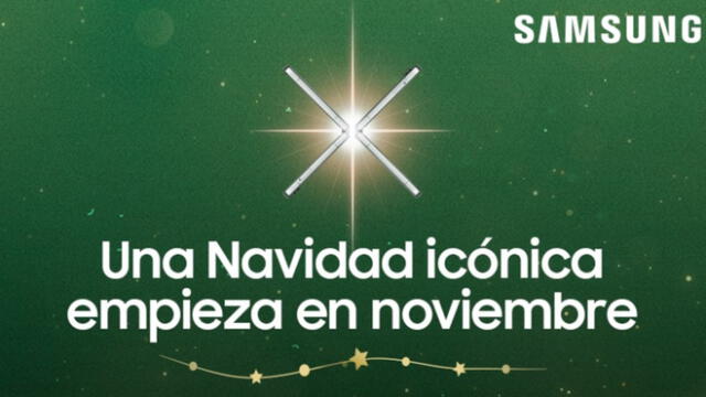 Una navidad icónica llegó a Samsung con grandes regalos ...