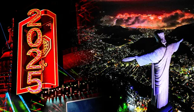 Estas son las mejores imágenes de la celebración del Año Nuevo 2025 ...