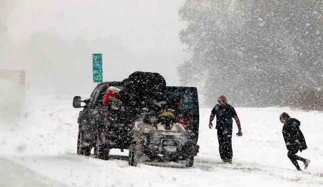 Una ciudad bate el récord histórico de nieve en Florida y Ron DeSantis ...