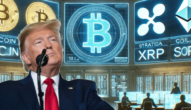 Trump anunció la creación de una reserva estratégica de criptomonedas | hnews | zona crypto | La ...