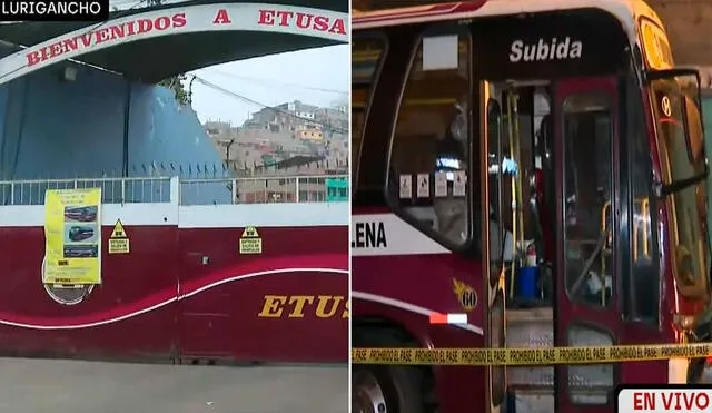 Buses de línea 52 de Etusa no operará tras el asesinato de conductor en ...