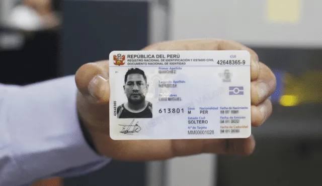 Peruanos pueden consultar el estado de su DNI: este es el link oficial ...