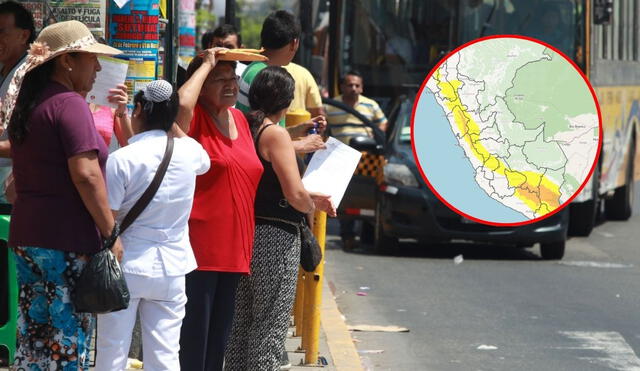 Alerta naranja en Lima y otras 15 regiones por fenómeno peligroso de 61 ...