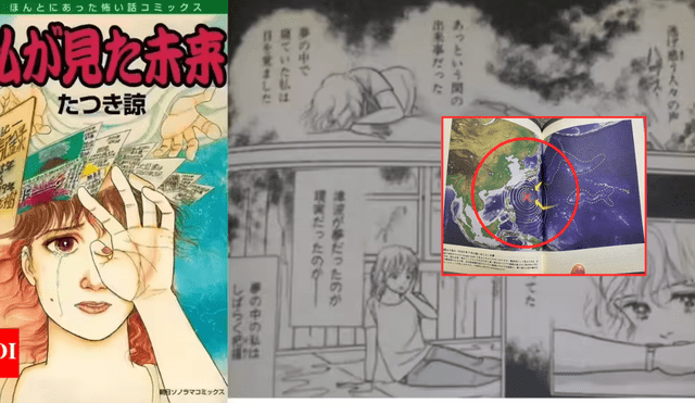 El manga que fue escrito en 2021 y que alertó sobre un mega tsunami que ...