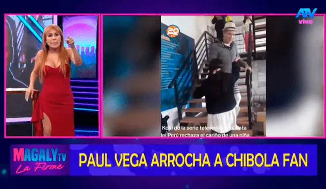 Magaly Medina le dice de todo a Paul Vega por rechazar a niña que le ...