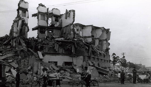 El devastador terremoto de Tangshan de 1976: luces en el cielo ...