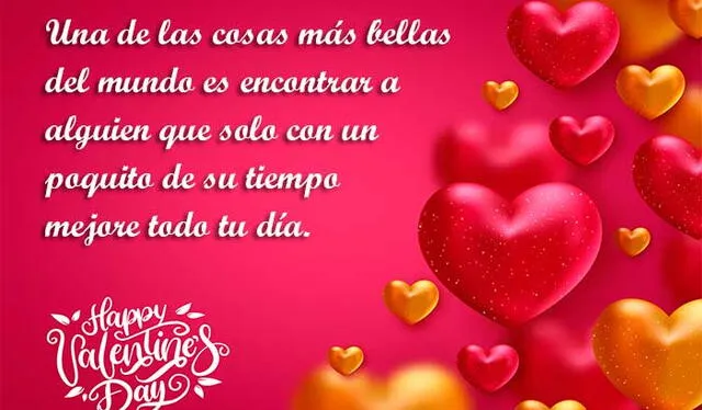 14 de Febrero | Día del amor y la amistad 2023: mensajes e imágenes para enviar por San Valentín ...