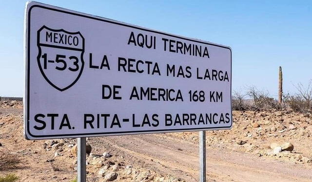 El país de América Latina con la segunda carretera recta más larga del ...