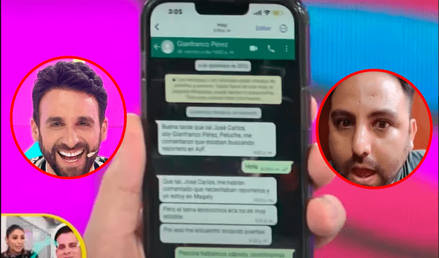 Magaly Medina: Reportero de 'Magaly TV La Firme' molesto con 'Amor y fuego': "Yo traigo 'bombas ...