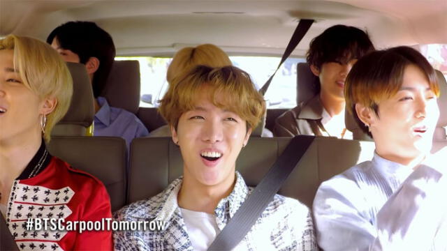 BTS en Carpool Karaoke: revelan video cantando ON por primera vez ...