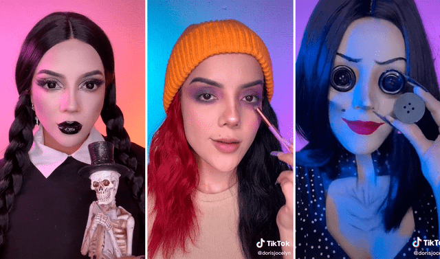 ¿Quién es Doris Jocelyn, la influencer que se maquilla mientras cuenta ...