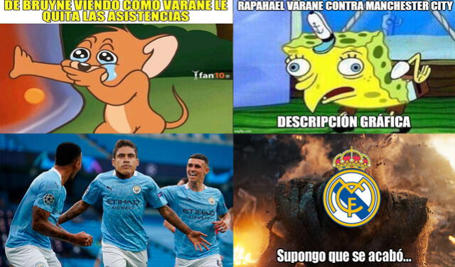 Memes Real Madrid Vs Manchester City Divertidas Y Graciosas Imágenes