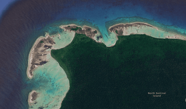 Google Maps: recientes fotos captadas en la isla Sentinel del Norte ...