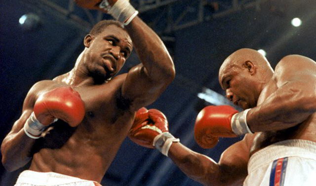Box: El día en que Evander Holyfield y George Foreman elevaron la vara ...