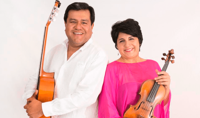 La violinista María Elena Pacheco y el guitarrista Ernesto Hermoza presentan Qué Lisura en ...