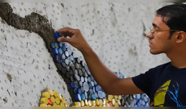 Venezuela: artista creó el mural ecológico más grande de Latinoamérica ...