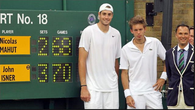 Tenis | Wimbledon 2010 John Isner vs Nicolás Mahut: se cumplen 10 años ...