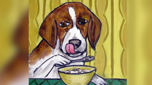 Facebook viral: la verdadera historia del aterrador creepypasta del perro que come cereal con ...