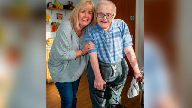 Reino Unido: George Wildgust de 77 años hombre con síndrome de down más ...