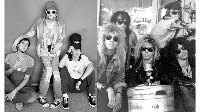 Axl Rose y Kurt Cobain: historia de su pelea en los Premios MTV Video ...